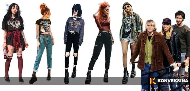 Apa Itu Grunge Style? Pengertian, Asal Usul dan Ciri Khasnya | Konveksina